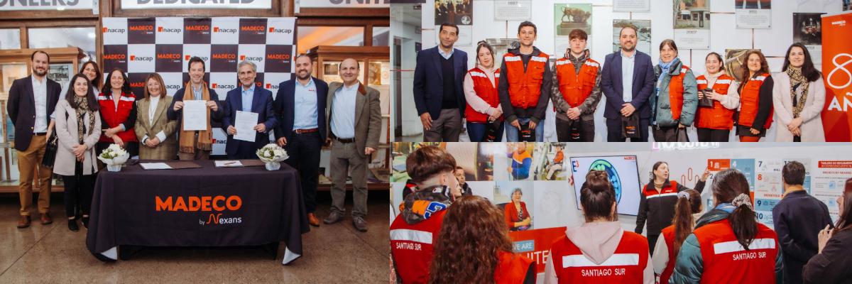 Madeco by Nexans e INACAP sellan alianza: La educación TP avanza en ... Madeco by Nexans e INACAP sellan alianza: La educación TP avanza en ...
