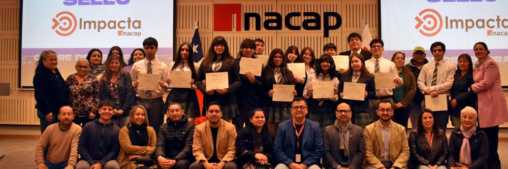 15 estudiantes EMTP recibieron el Sello Impacta 2024 en INACAP Sede ...
